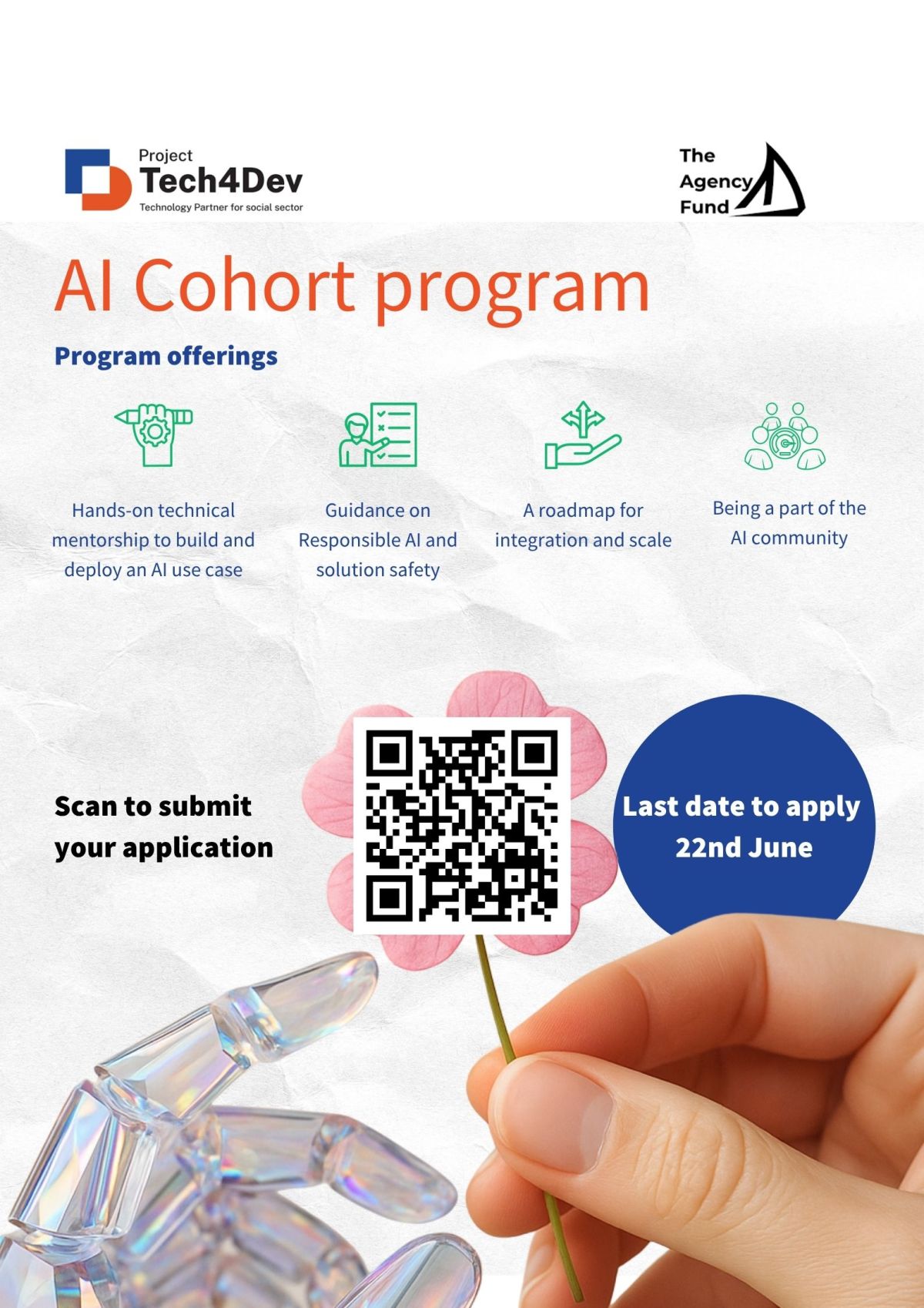 AI Cohort Program: Building solutions with responsible AI - Project Tech4Dev