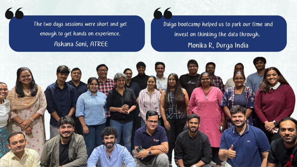 🔔 Registrations Open: Dalgo’s Data Bootcamp (Delhi NCR Edition) - Project Tech4Dev